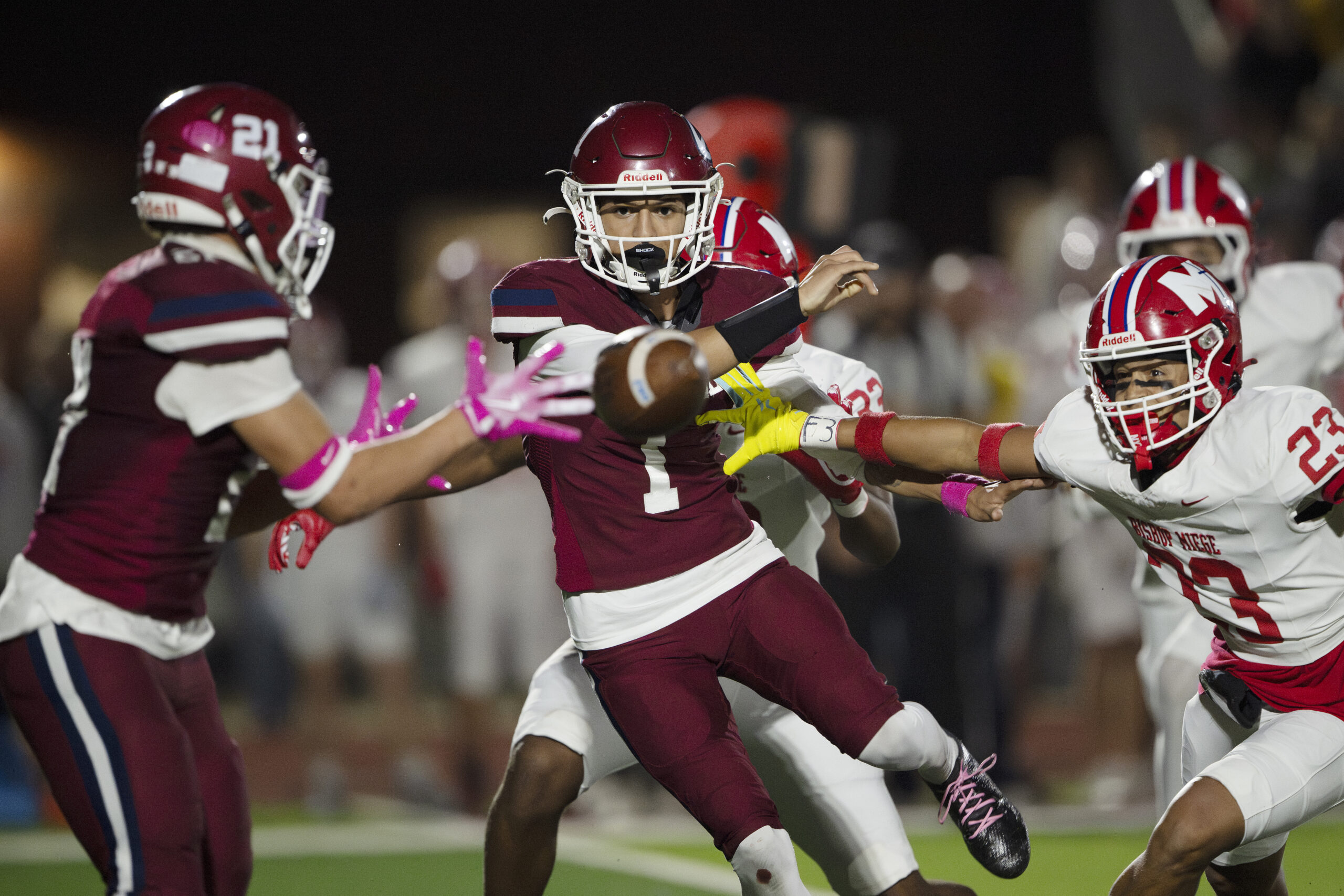 Eudora football’s season ends with 52-21 loss to Bishop Miege in 4A ...